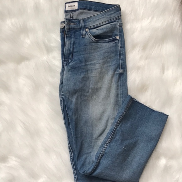 Hudson Jeans | Jeans | Hudson Fallen Crop With Raw Hem In Altair | Poshmark
